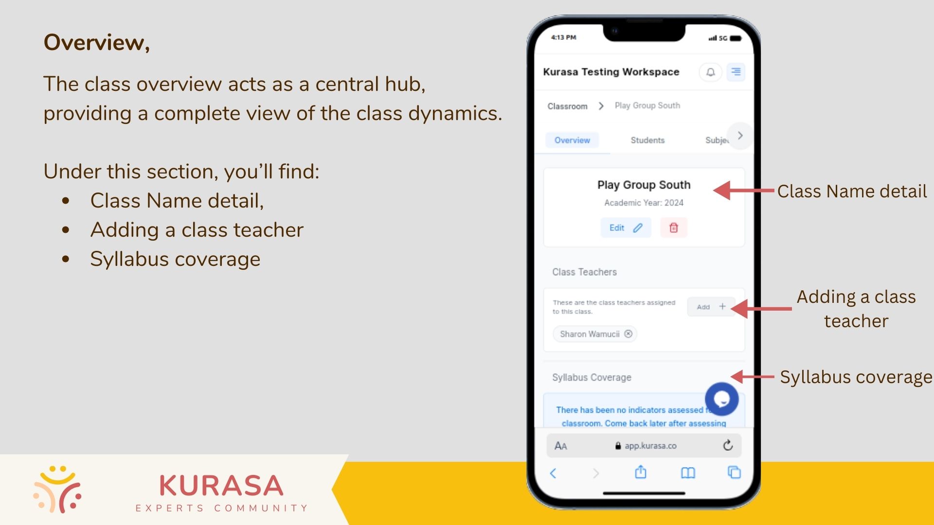 Uploading Content: Classes, Class Teachers, Learners and Subject Teachers - Kurasa Africa