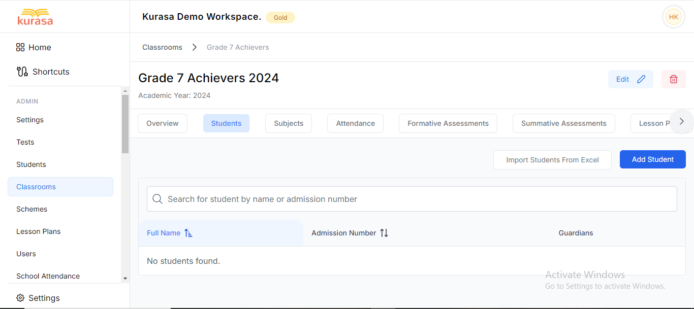 Adding a New Learner - Kurasa Africa